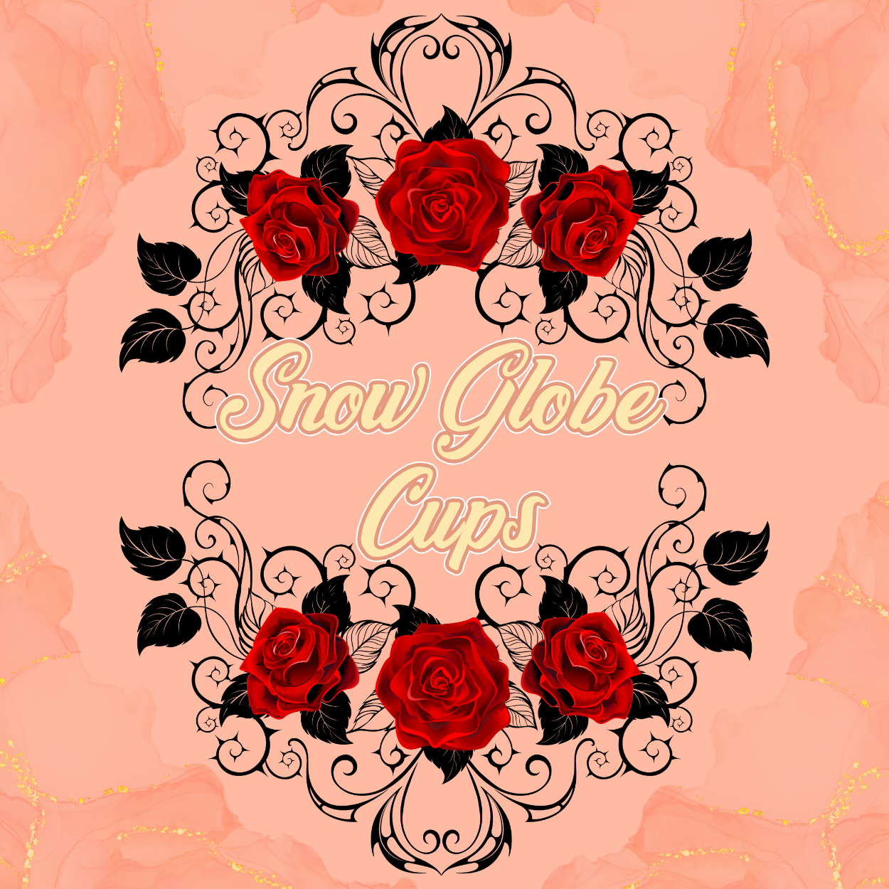 Snow Globe Cups – Delighted Rose